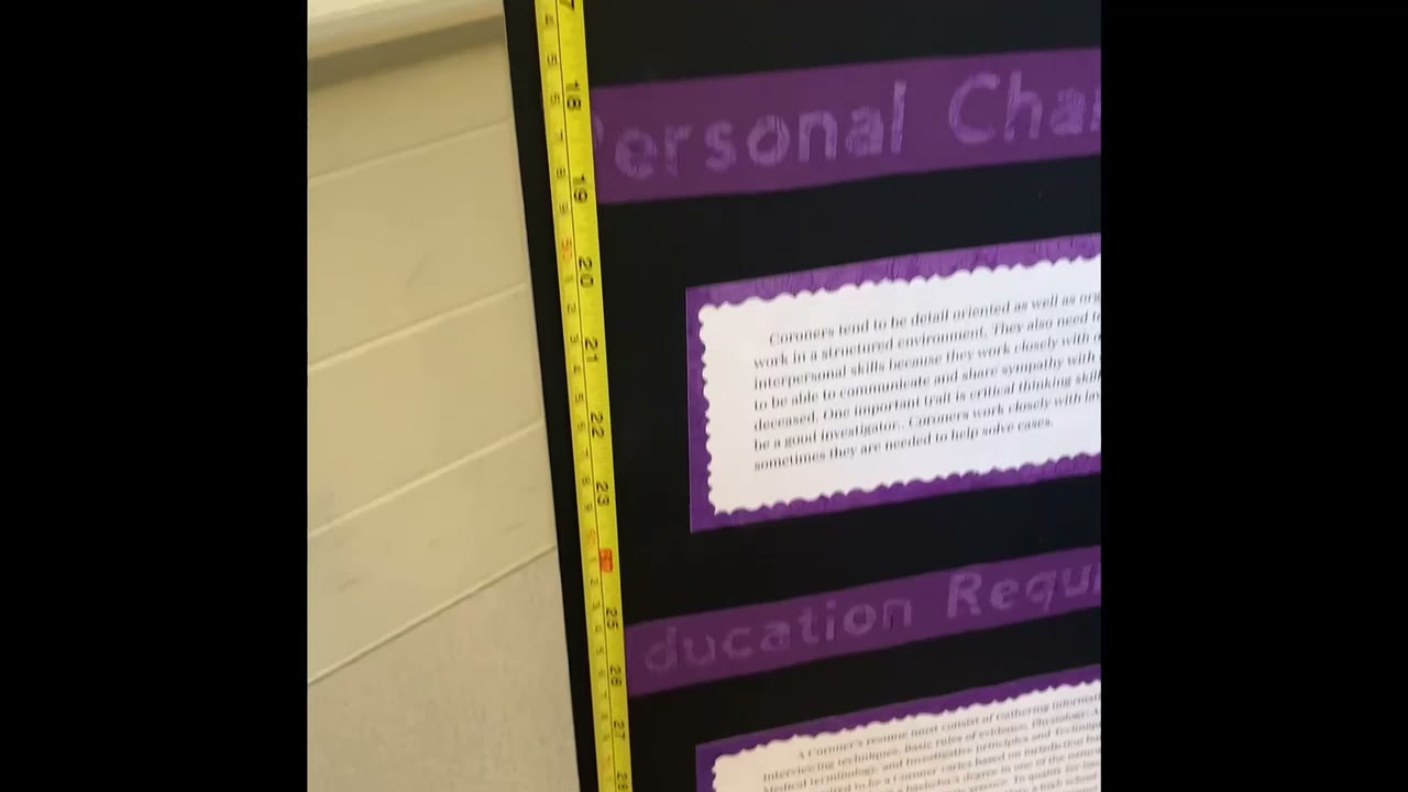 HOSA Health Career Display Project - YouTube