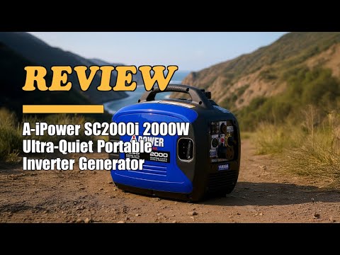 A-iPower SC2000i Portable Inverter Generator Review 2025 - YouTube