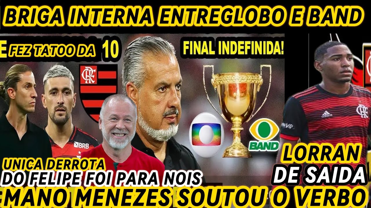 BASTIDORES DA FINAL ENTRE BAND E GLOBO TA PEGANDO FOGO!MANO MENEZES ...