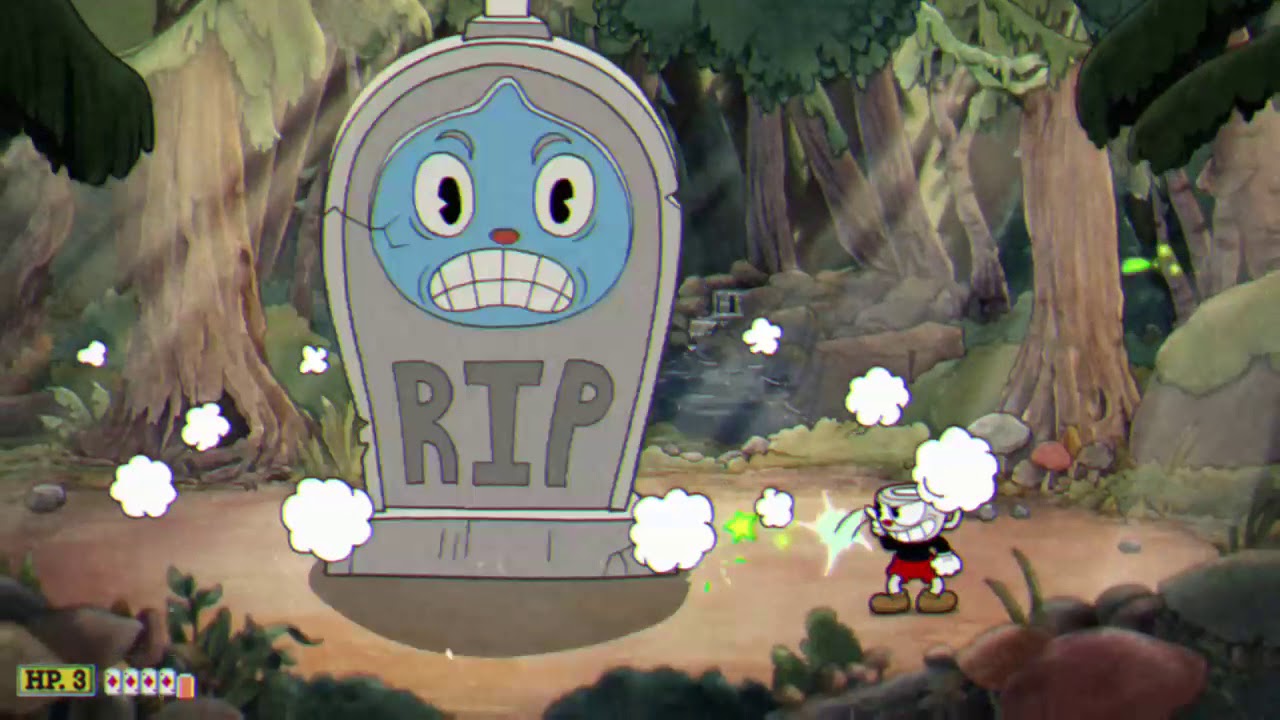 Cuphead - Goopy Le Grande - Expert Mode Rank S - YouTube