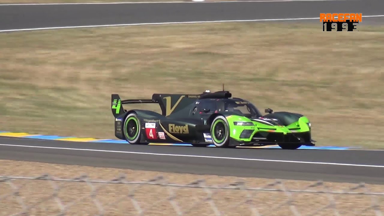 Vanwall Vanderwell Hypercar 24h Le Mans 2023 pure Sound - YouTube