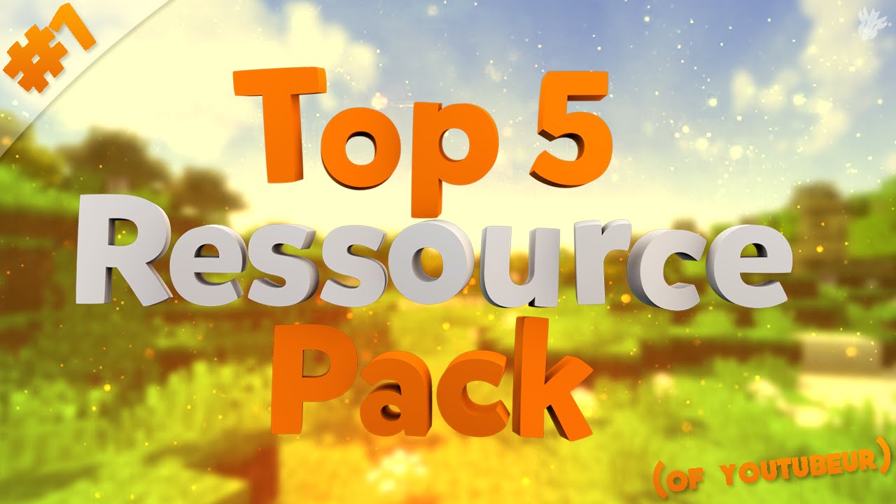 Top 5 YouTuber's PvP Resources Pack [HD] #01 - YouTube