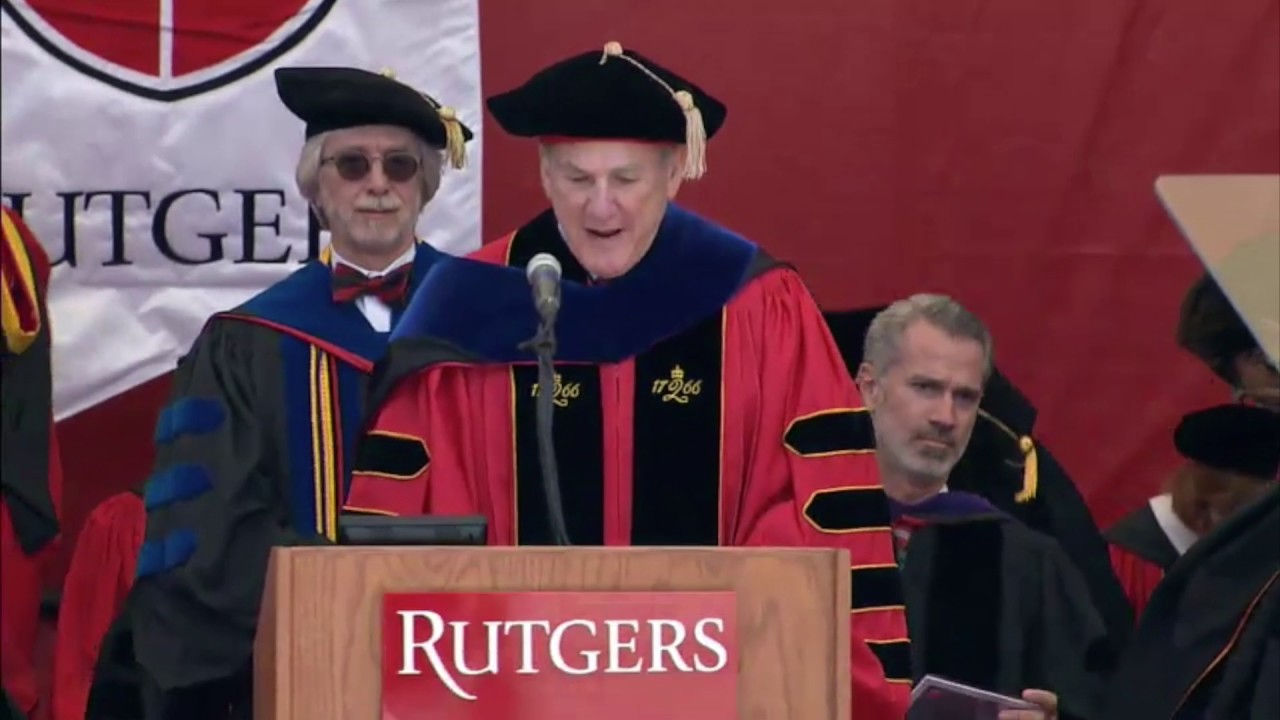 Rutgers University Commencement - YouTube