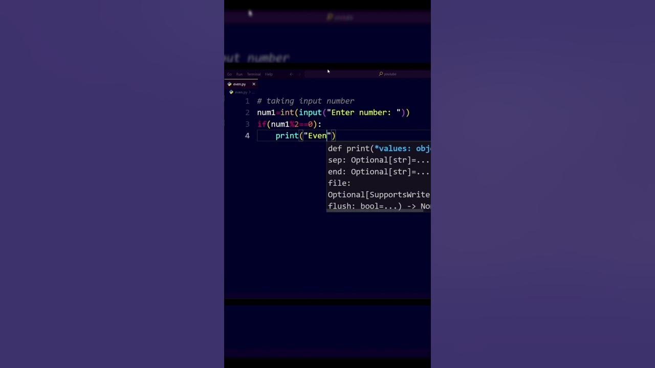 Number Is Even Or Odd Coding Codinglover Javascript Phython Code Youtube