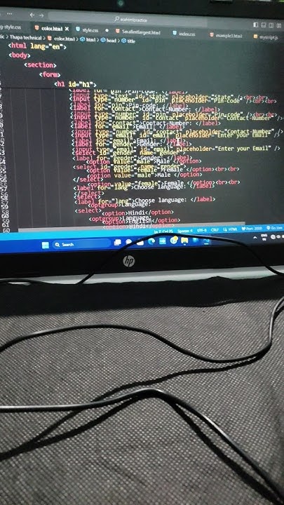 School Admission Form Using Html Html Shorts Programming Python Coding Css Java Youtube