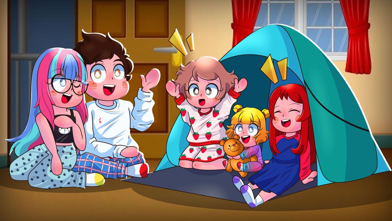 Roblox Roleplay | Roblox Family Slumber Party! - YouTube