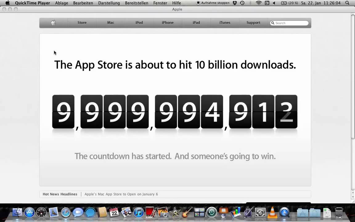 10 Billion Apps Countdown - YouTube