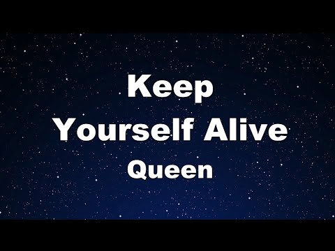 Karaoke♬ Keep Yourself Alive - Queen 【No Guide Melody】 Instrumental ...