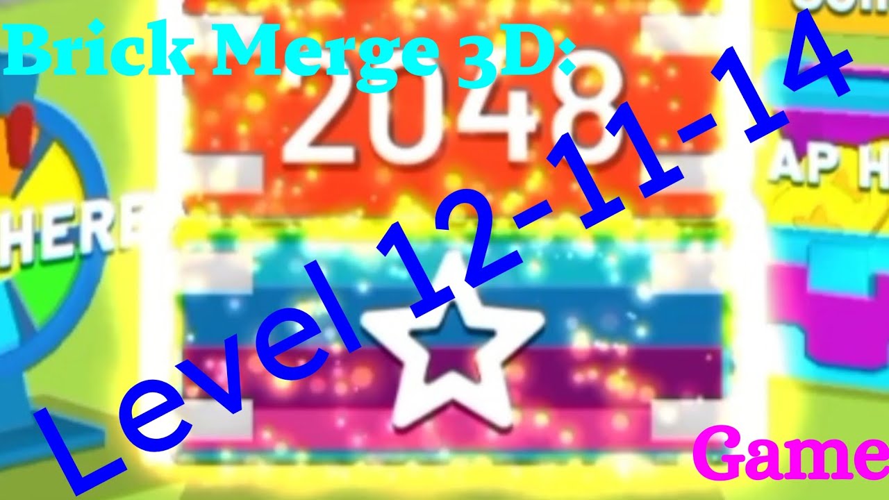 Brick Merge 3D - Level 12-11-14 - Gameplay Walkthrongh Android iOS ...