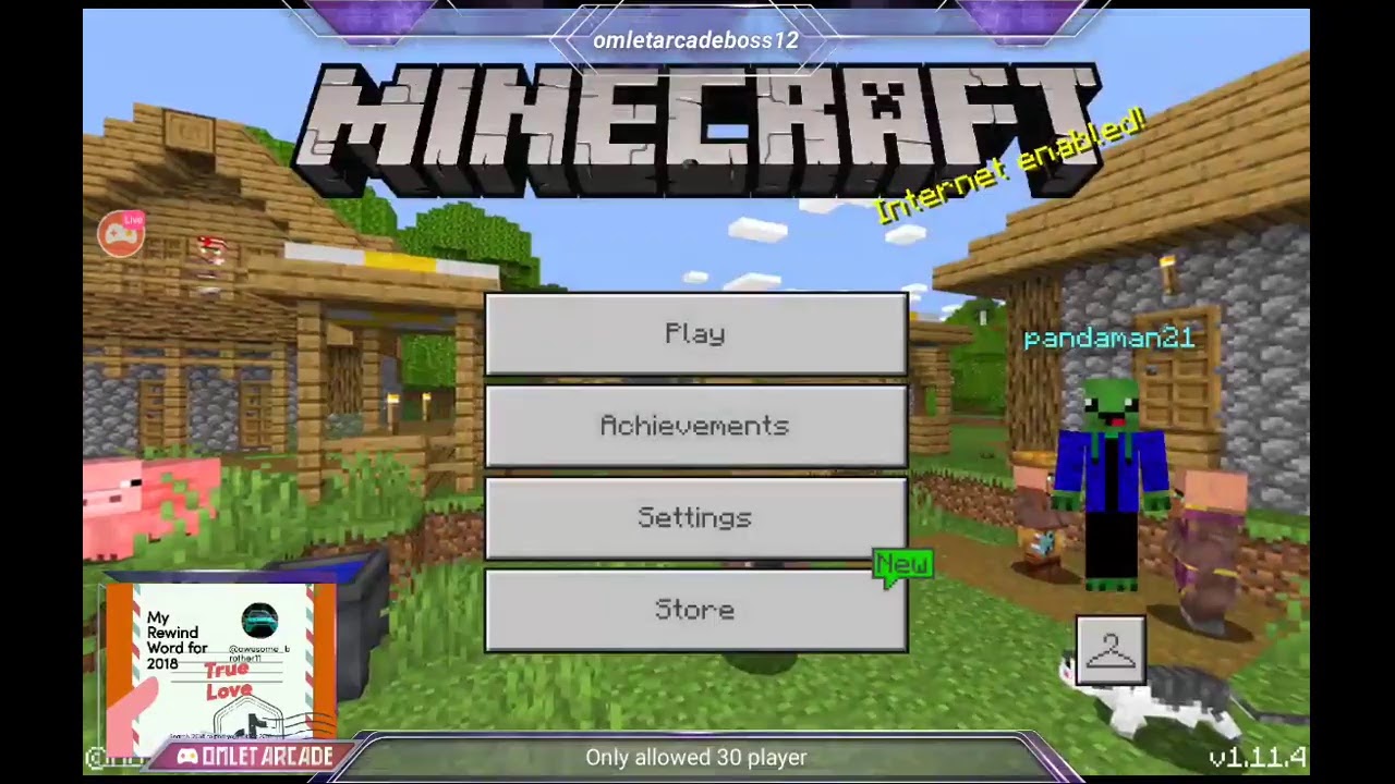 Watch me stream Minecraft on Omlet Arcade! - YouTube