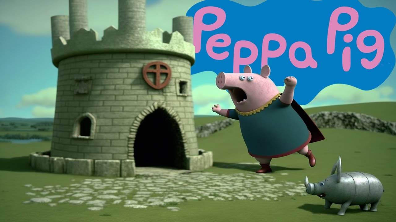 'Peppa Pig' as an 80's Dark Fantasy Film - YouTube