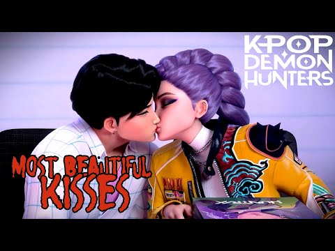 KPop Demon Hunters – Most Beautiful Kisses 💋✨ | Compilation Fan Edit 케이팝 데몬 헌터스