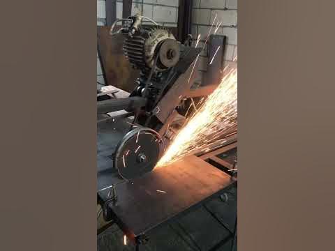 Отрезной станок по металлу .# станок для раскроя листового металла ...