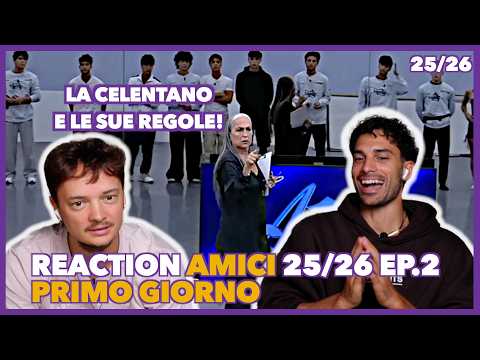 La Celentano già SCATENATA al primo giorno di scuola 🤯📚 Reaction Amici 25/26 ep.2