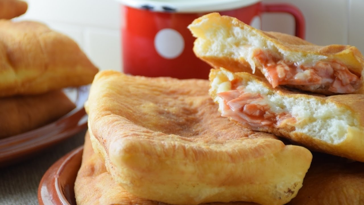 Recept za panceroti / Panzerotti recipe - YouTube
