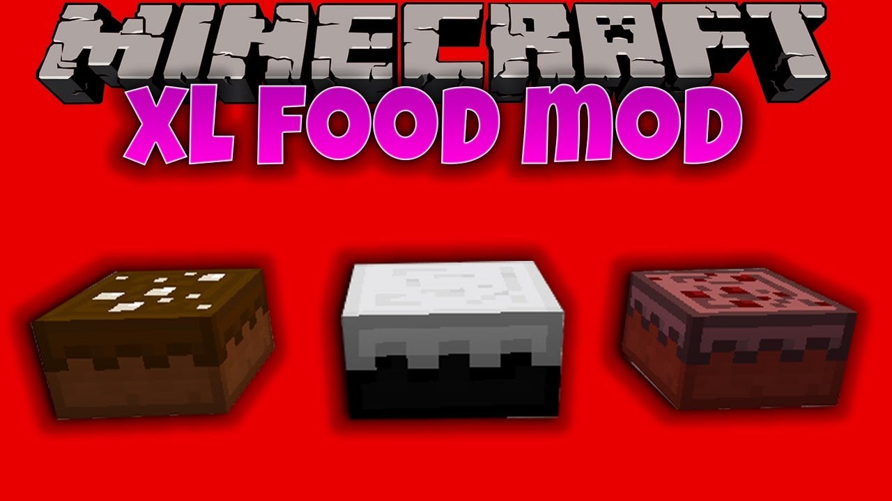 XL FOOD MOD | COMIDITA RICA | MOD DE MINECRAFT 1 12 2 EN ESPAÑOL - YouTube