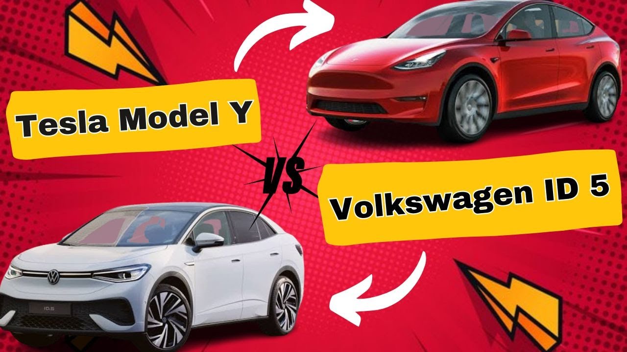 Comparison: Volkswagen ID 5 VS Tesla Model Y 2024 - YouTube