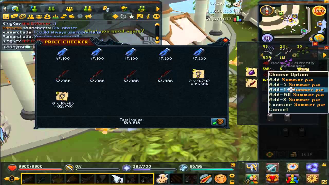 Loot From 50 Dragon implings - YouTube