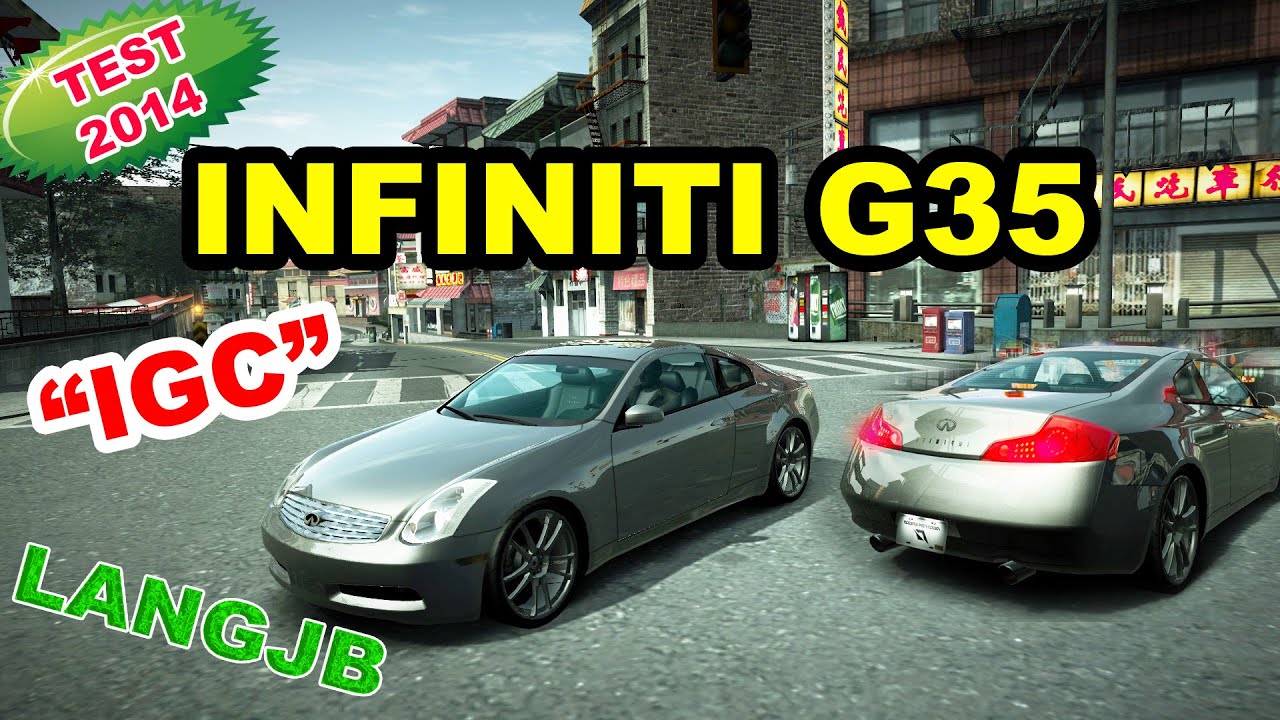 NFS World Infiniti G35 "IGC" (Test 2014) [LANGJB] - YouTube