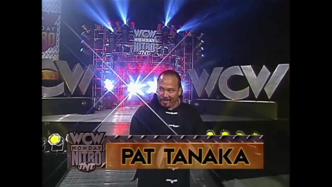 Goldberg Theme Music Debut in 1996! - Pat Tanaka Entrance (WCW) - YouTube