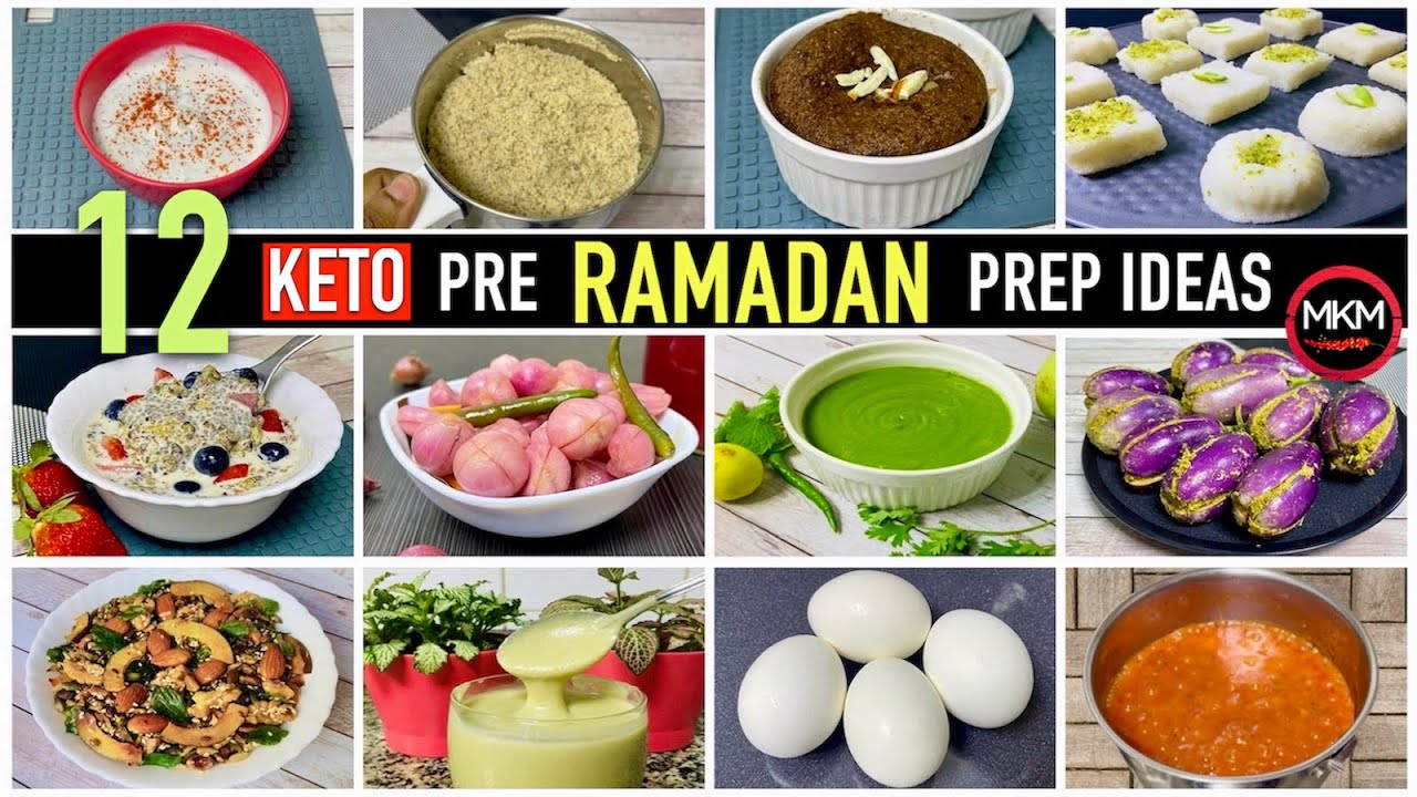 12 Low Carb Keto Pre Ramadan Preparation Ideas 💫 | Keto Ramadan Pre ...