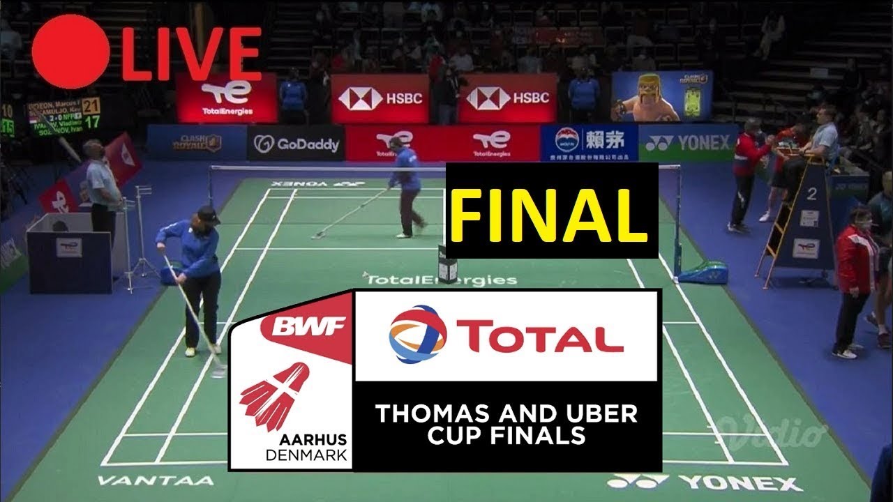 🔴Live Streaming Badminton INDONESIA vs CHINA BWF Thomas & Uber Cup ...