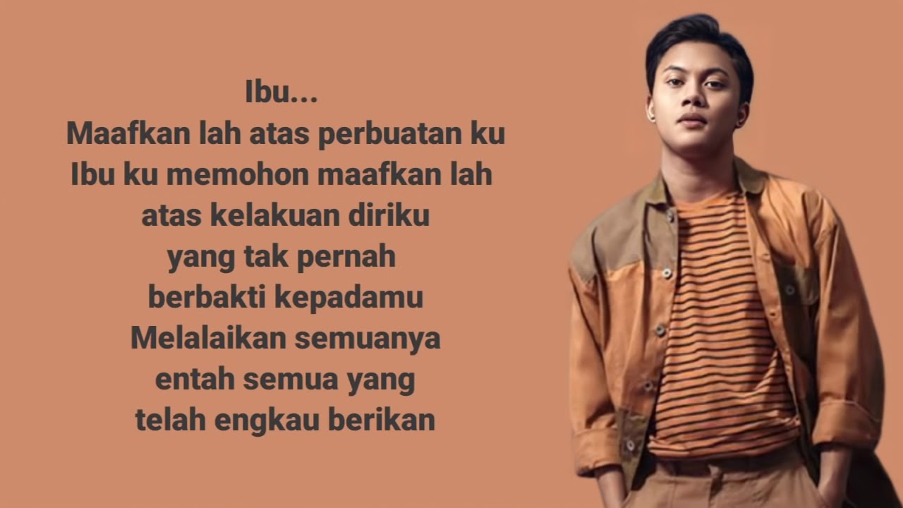Lirik Lagu Rizky Febian - Ku rindu Ibu Lirik (Unofficial lyric video ...