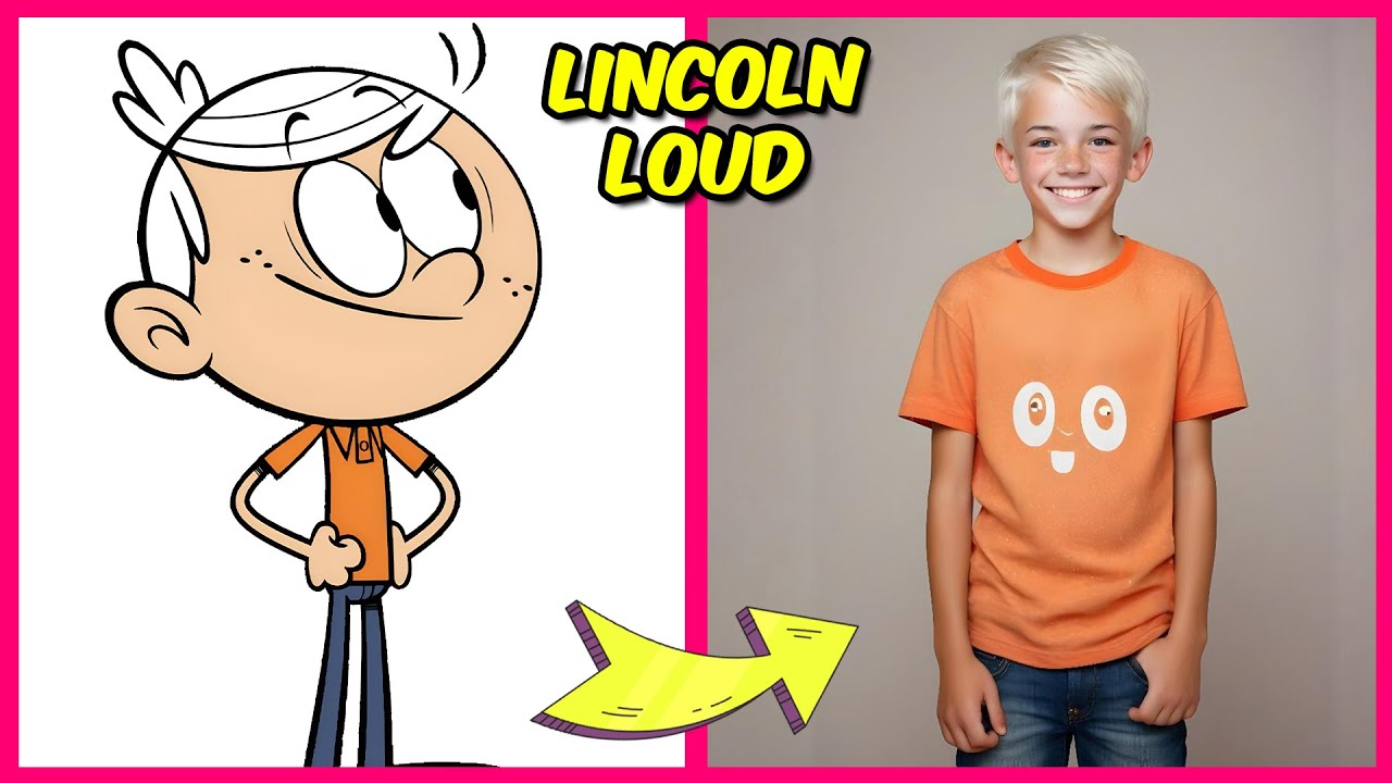 The Loud House Characters In Real Life and their Favorite DRINKS, FOODS ...