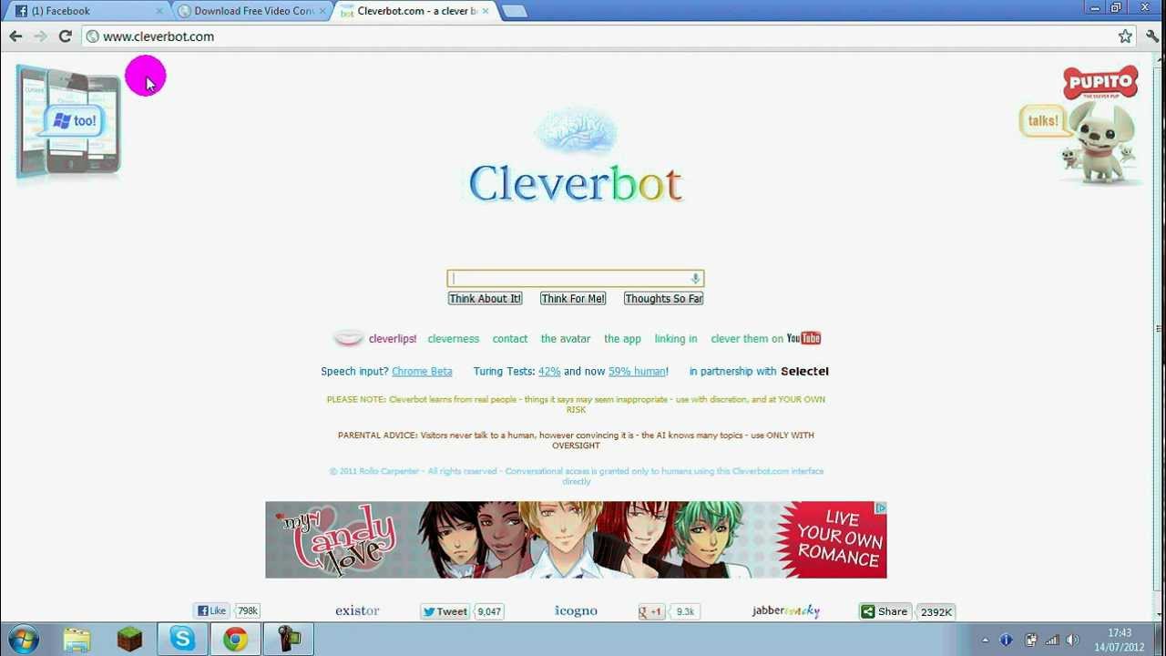 Let's Play Cleverbot - Ep 1 - YouTube