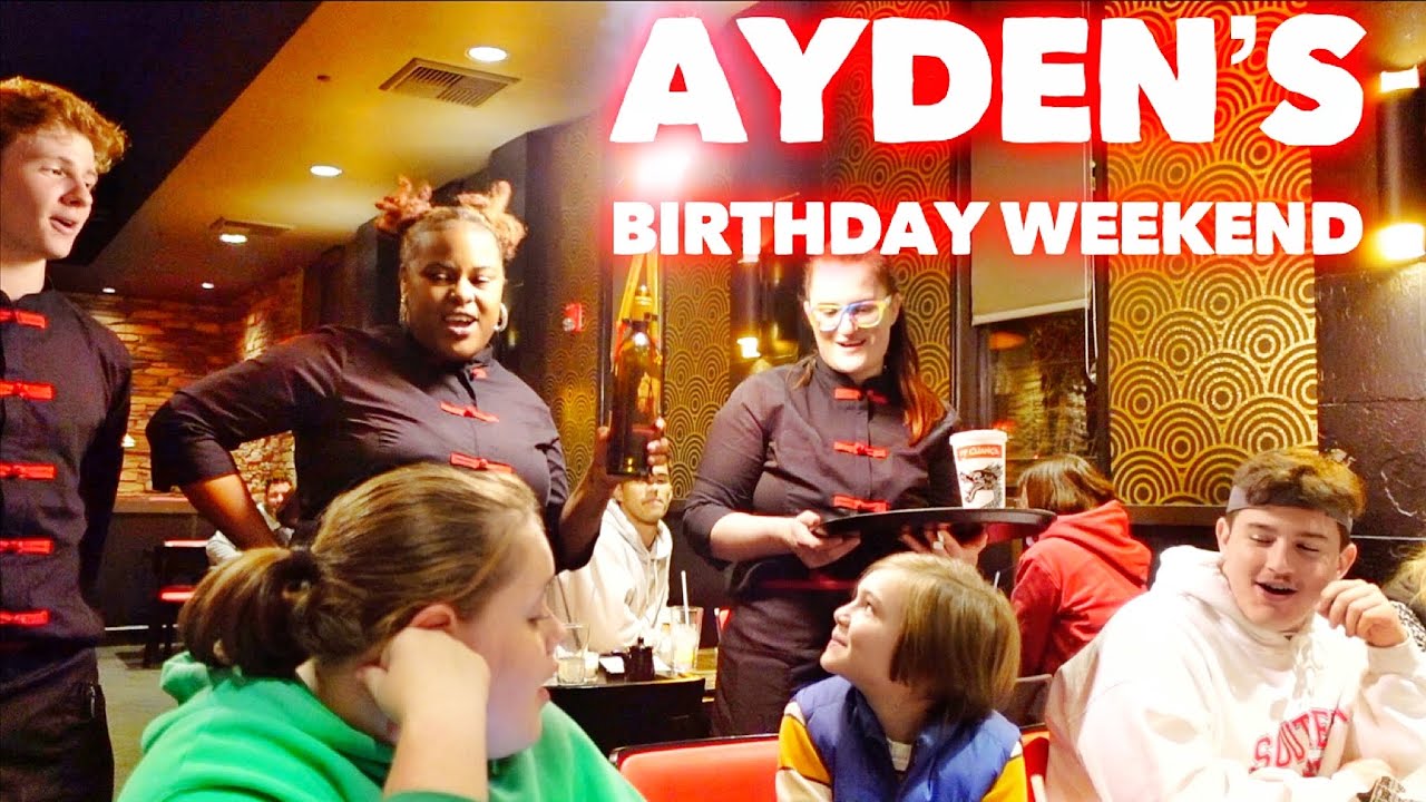 AYDEN'S BIRTHDAY WEEKEND (Part 1) | Family 5 Vlogs - YouTube
