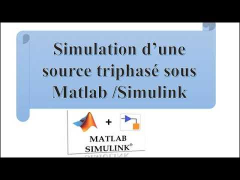 Simulation Three phase source MATLAB Simulink محاكاة - YouTube