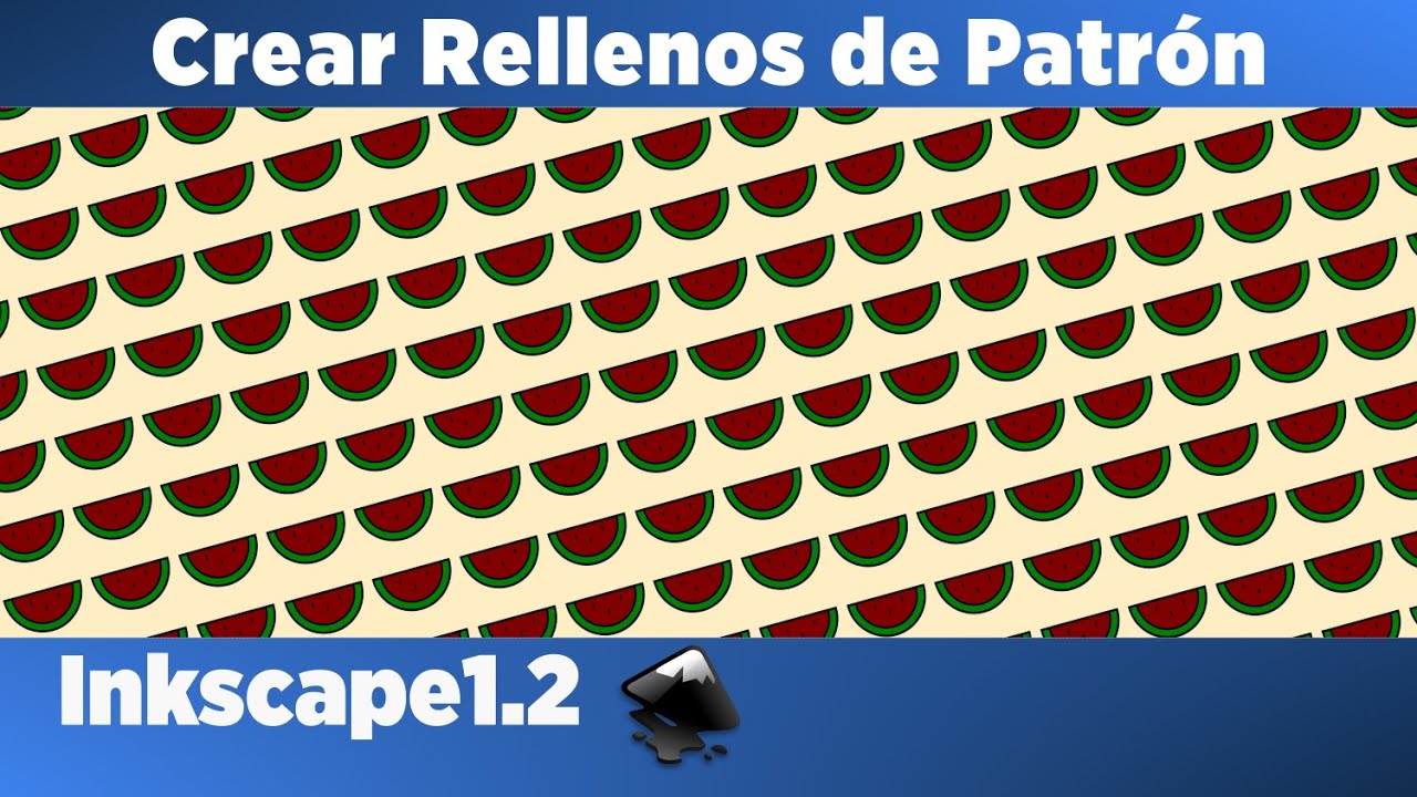 Cómo Crear Rellenos de Patrón | Tutorial Inkscape 1.2 - YouTube