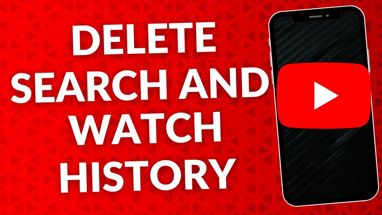 How To Delete YouTube Search and Watch History (2023) - YouTube
