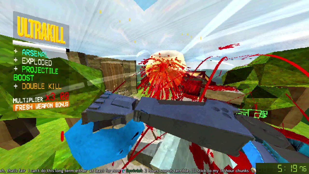 ULTRAKILL 1-1 P-Rank sPEEdrun VIOLENTLY in 56.697 - YouTube