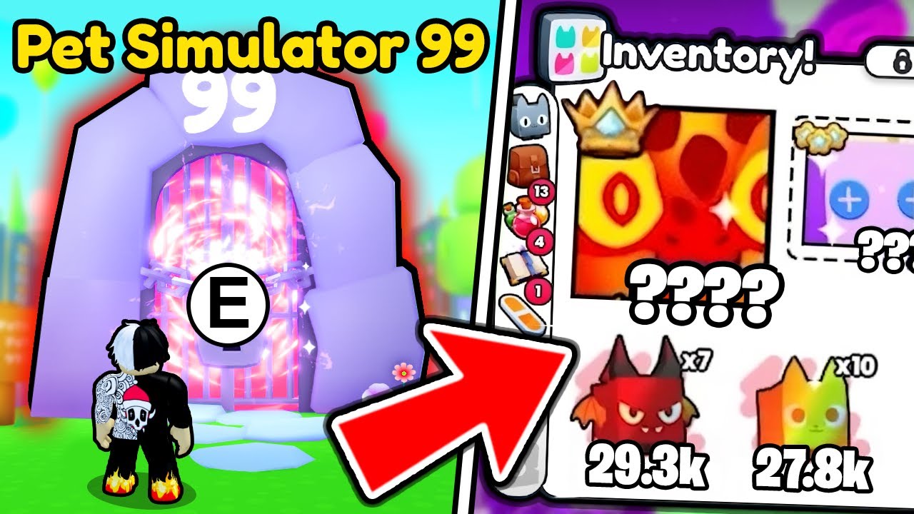 JUŻ JEST! PORTAL DO PET SIMULATOR 99! - YouTube