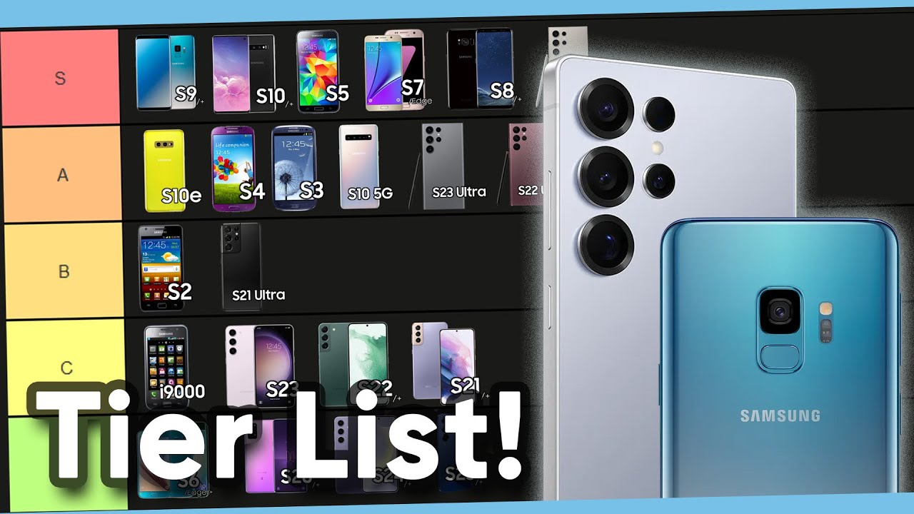 The Samsung Galaxy S Tier List! - YouTube