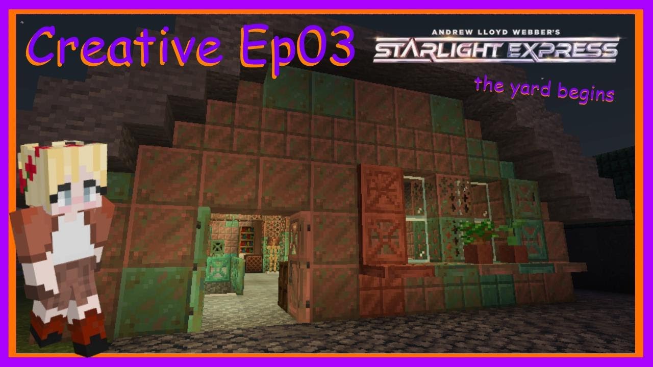 Ghost builds Starlight Express in Minecraft - YouTube