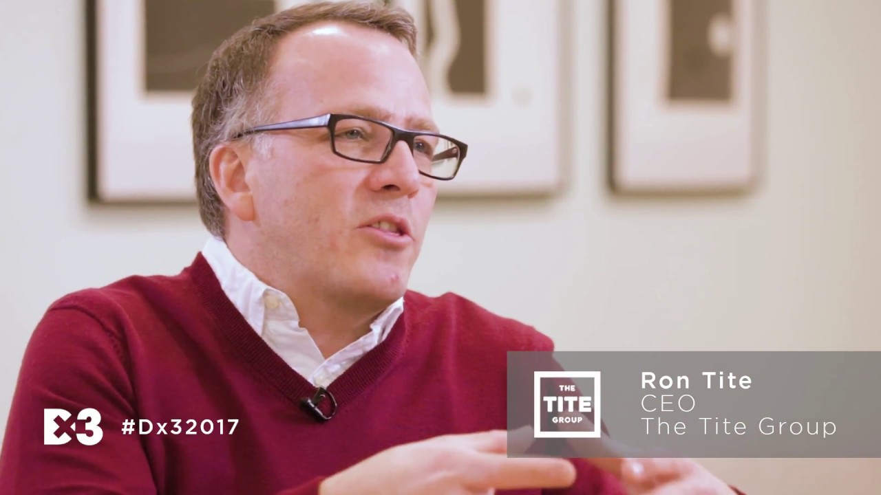 Dx3 2017 Partner Spotlight Series: Ron Tite, CEO - The Tite Group - YouTube