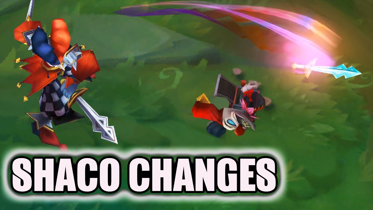 New Shaco W & E Changes - League of Legends - YouTube