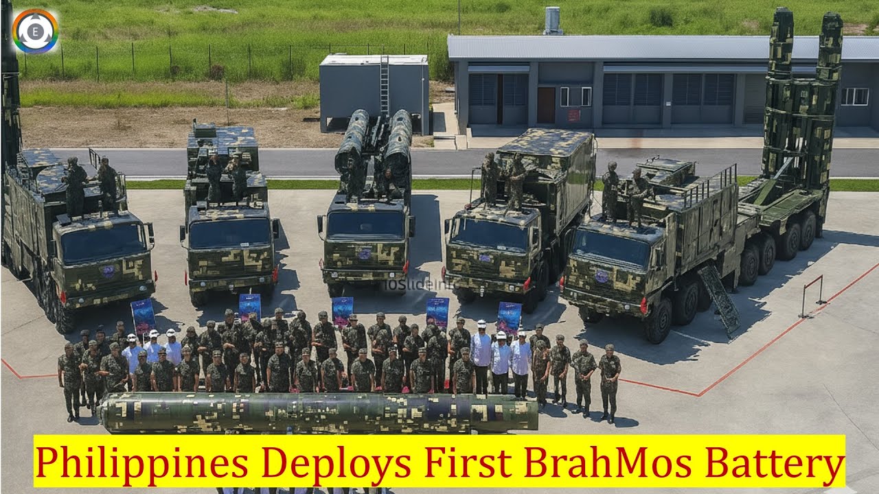 Philippines Deploys First BrahMos Missile Battery - YouTube