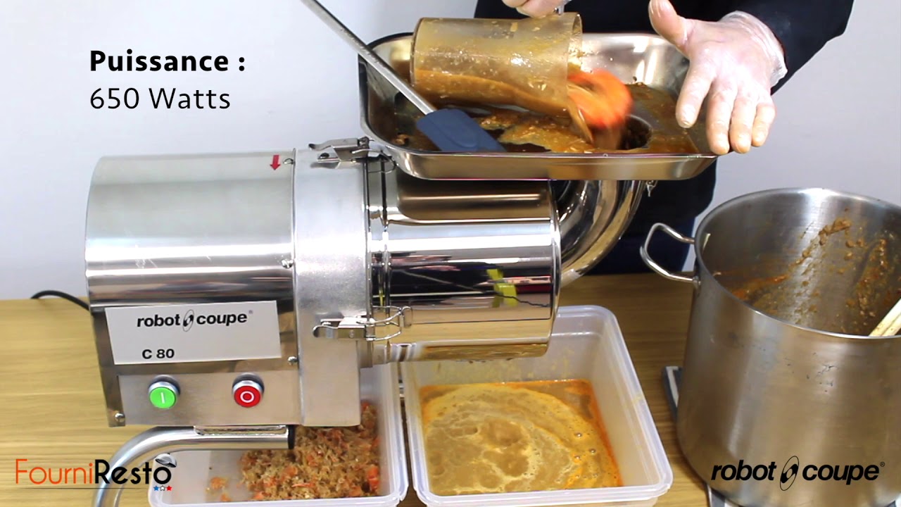 Tamis Automatique C 80 Robot-Coupe - YouTube