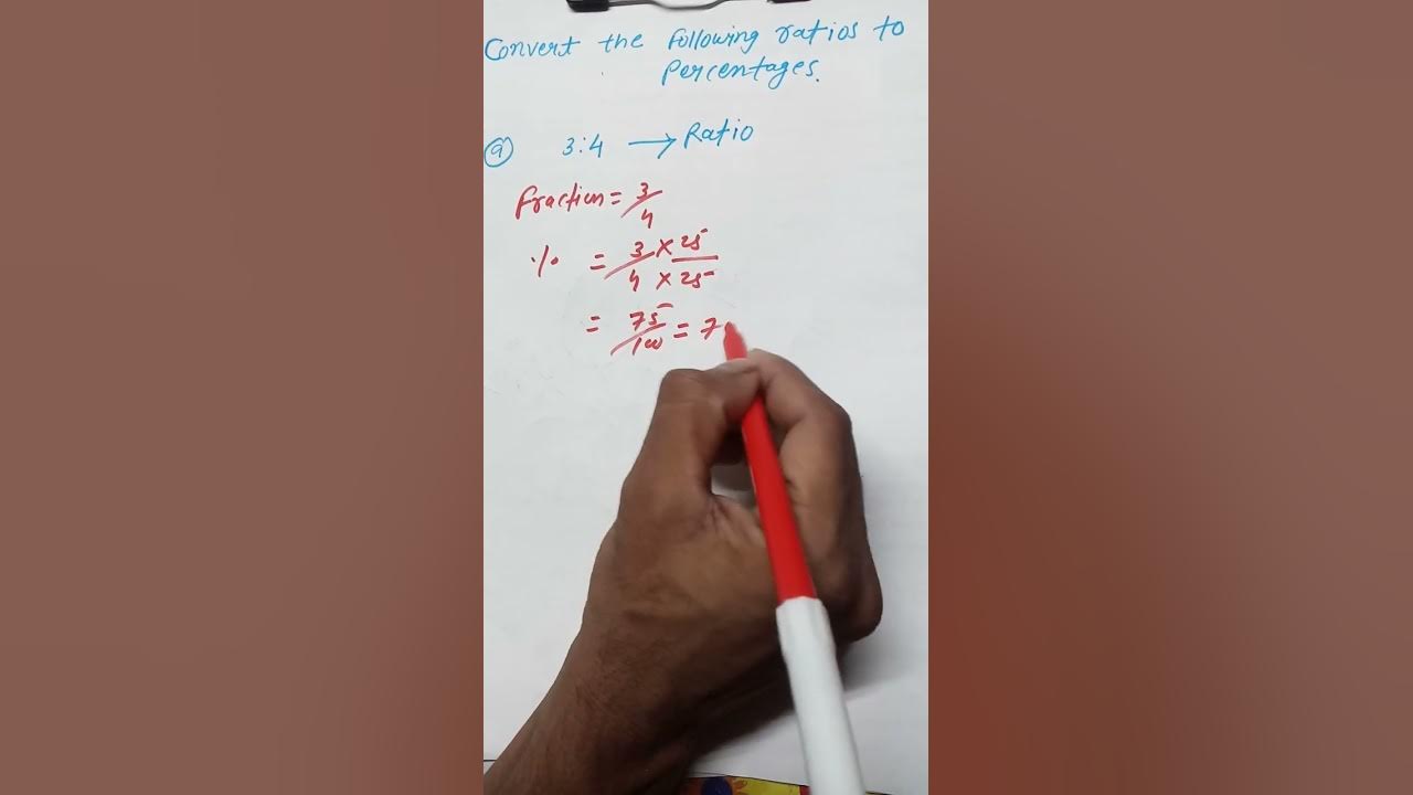 Convert Ratio To Percentage Question YouTube convert-ratio-to-percentage-question-youtube