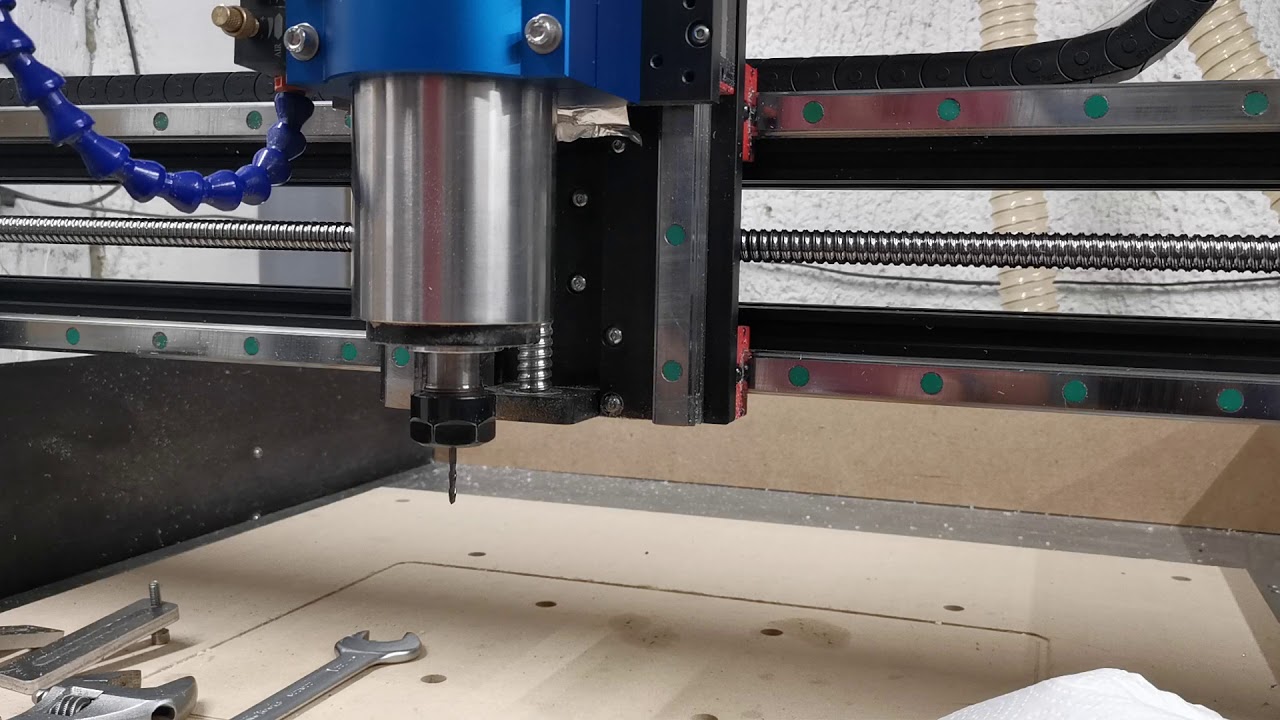 Magnetic laser mount for 15w Chinese Laser - YouTube