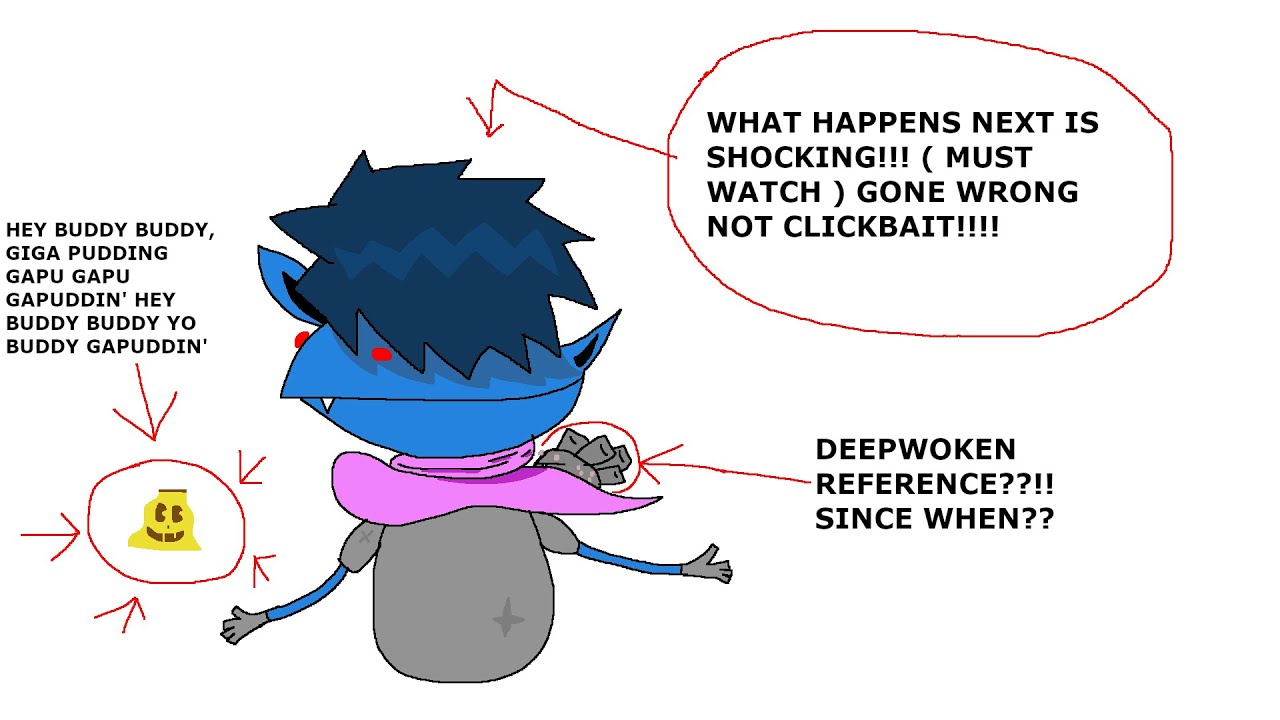 Deltarune THE OTHER PUPPET - GIGA プリン ( Meme'd version ) - YouTube