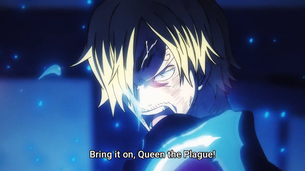 Sanji last attack that sacrifice his life - YouTube
