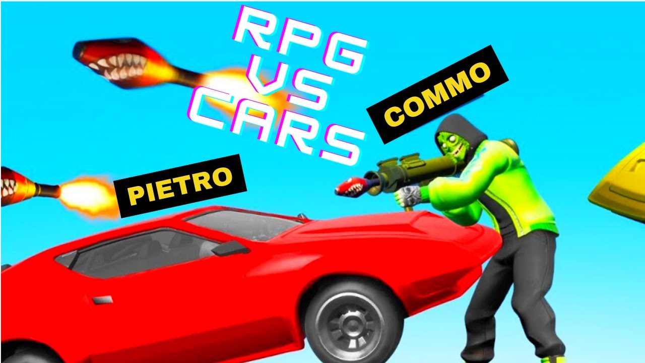 COMMO & PIETRO in RPG vs CARS su fortnite - YouTube