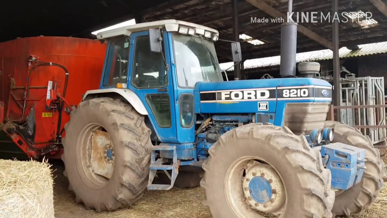 Dangerous police. New tractor update and a nice ford 8210 - YouTube