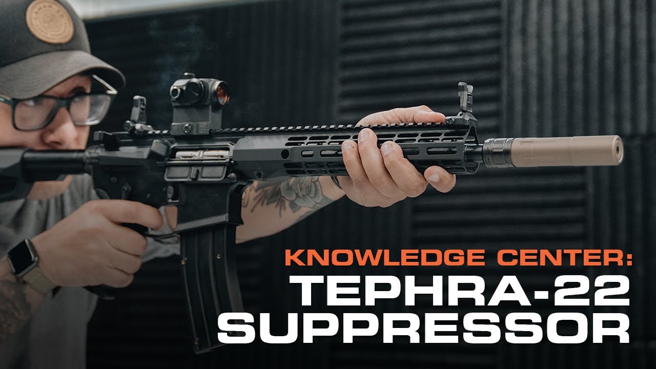 Introducing the Tephra-22 Suppressor - YouTube