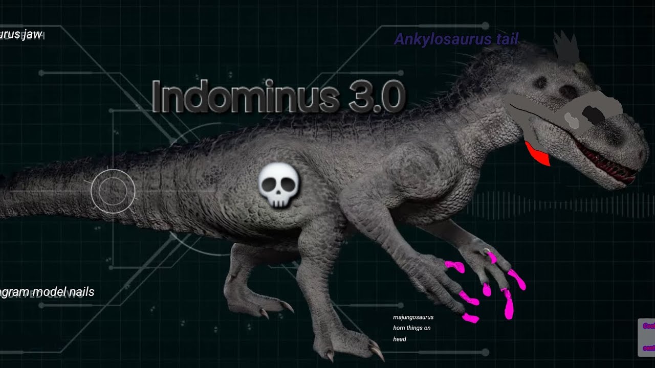 @GojiCenter I made Indominus rex 3.0 - YouTube