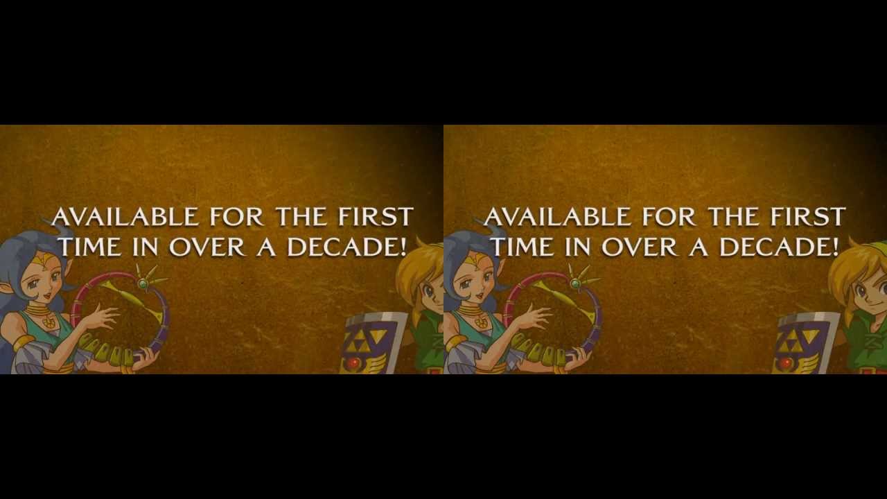 The Legend of Zelda Oracle of Ages Trailer 3D - YouTube